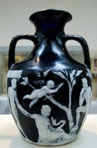 The Portland Vase: a wonder of Roman glass work that was broken in 1845 ...