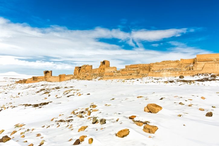 Once a magnificent medieval city and home to 200,000 people, the ghost ...