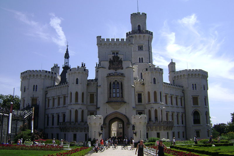 Hluboká, the most romantic castle in Bohemia: Built in 13th century, it ...