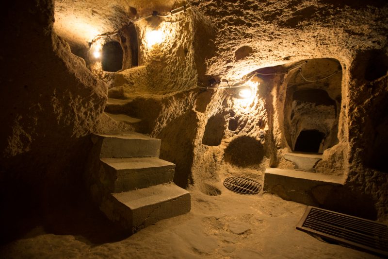 Derinkuyu- the ancient underground city was discovered beneath a house ...