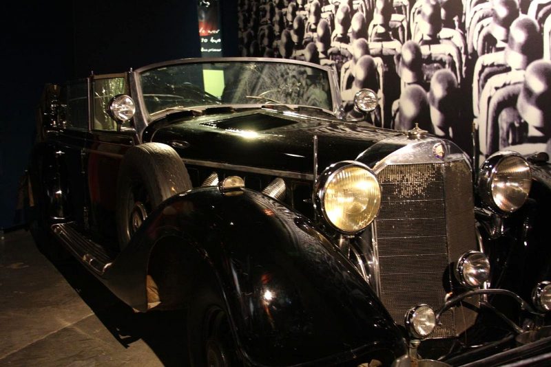 A "Super Mercedes" that Hitler used receives a $7 million bid at ...