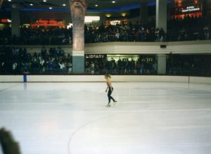 Famous for a knee-capping scandal rather than her skating technique ...