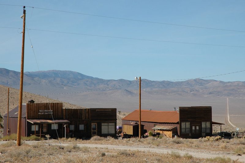 Nevada's Gold Point: A lively 19th century mining locale now a ghost ...