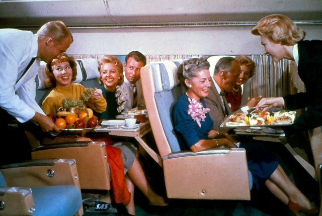 The golden age of in-flight dining: Scandinavian Airlines photographs ...
