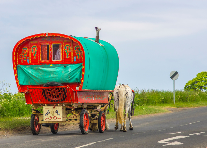 Caravans of Color: The Intricate Vardo Wagons of Britain's Romani ...