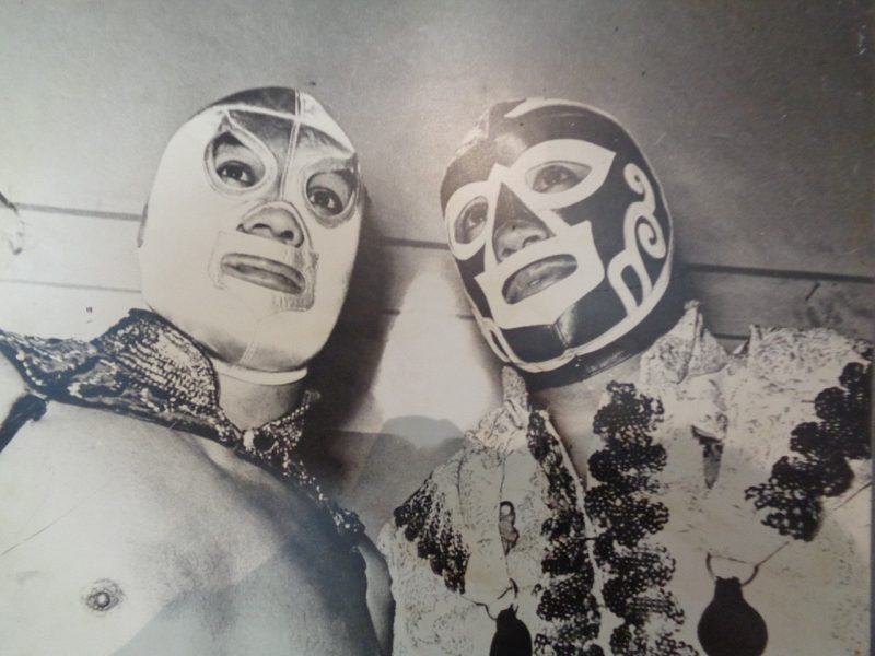 Mexican wrestler El Santo never took his silver mask off his face until ...