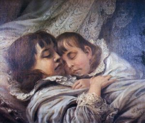 The assassinated children of King Edward IV, who were buried beneath a ...