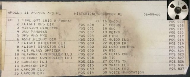 Apollo 11 Tapes Made Public - NASA Releases 19,000 Hours of Historic ...