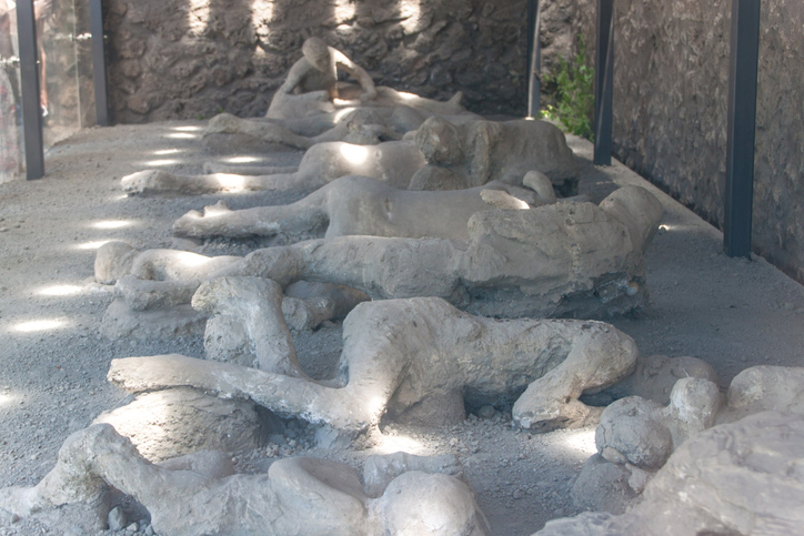 Frozen in Time: The Citizens of Pompeii Fossilized by Volcanic Ash ...