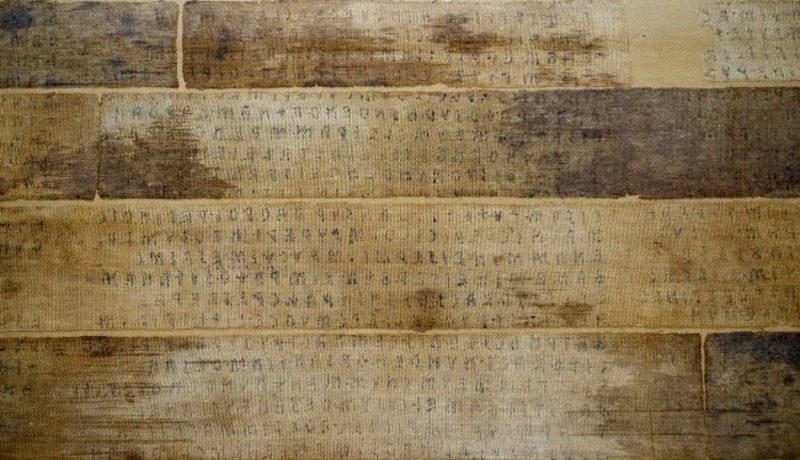 The Egyptian Mummy Wrapped in a Manuscript from Ancient Italy | The ...