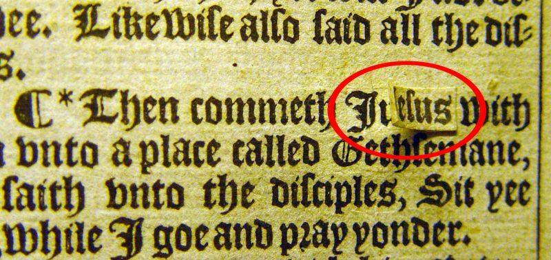 The Biggest Typo in Church History Produced the 'Wicked Bible' | The ...