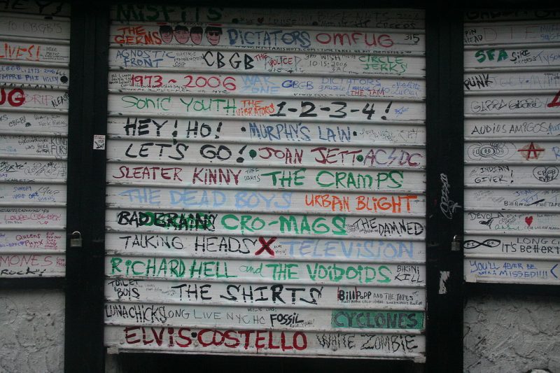 Where Punk Rock Lived - How the Notorious Club CBGB's Changed Music ...