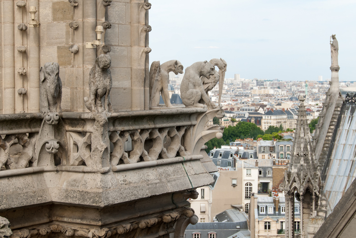 The Grotesque Stories Behind the Famous Gargoyles of Notre Dame ...
