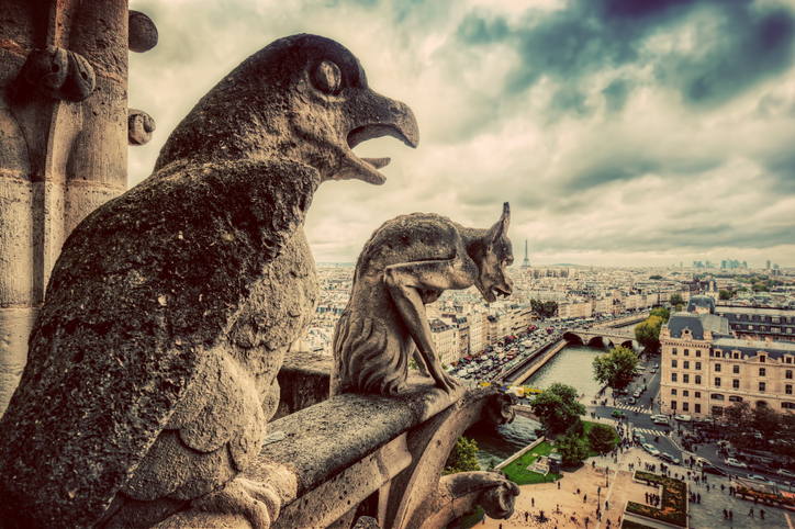 The Grotesque Stories Behind the Famous Gargoyles of Notre Dame ...
