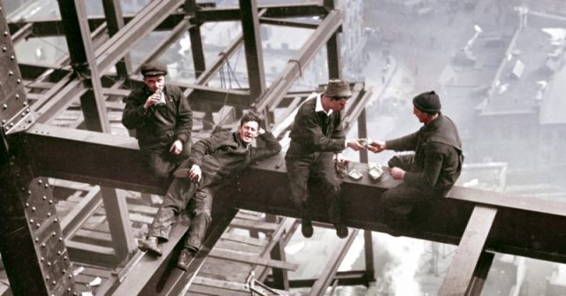 Don't Look Down! Harrowing Photos of Early High-Rise Workers Way Up in ...