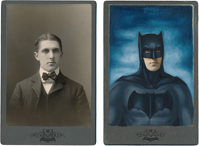 Artist Transforms Victorian Portraits into Superheroes | The Vintage News