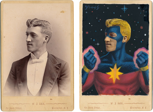 Artist Transforms Victorian Portraits into Superheroes | The Vintage News