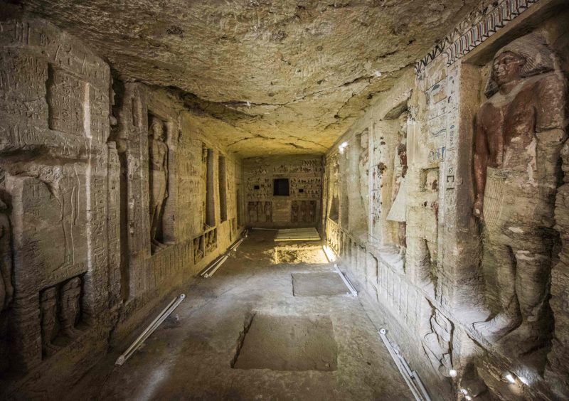 Ancient Egyptian Necropolis Found Shows the Elite Helped Build their ...