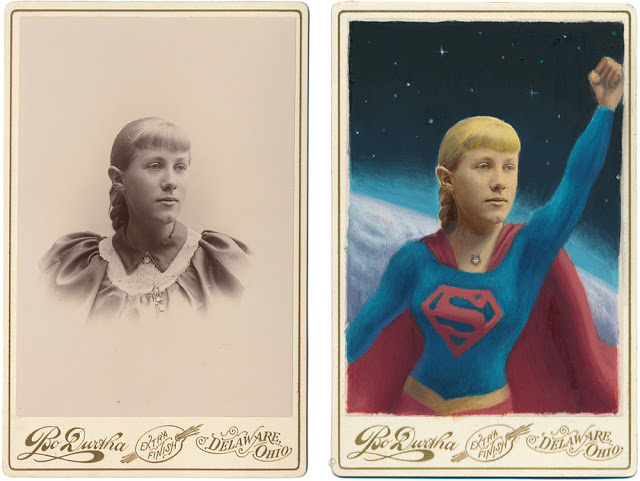 Artist Transforms Victorian Portraits into Superheroes | The Vintage News