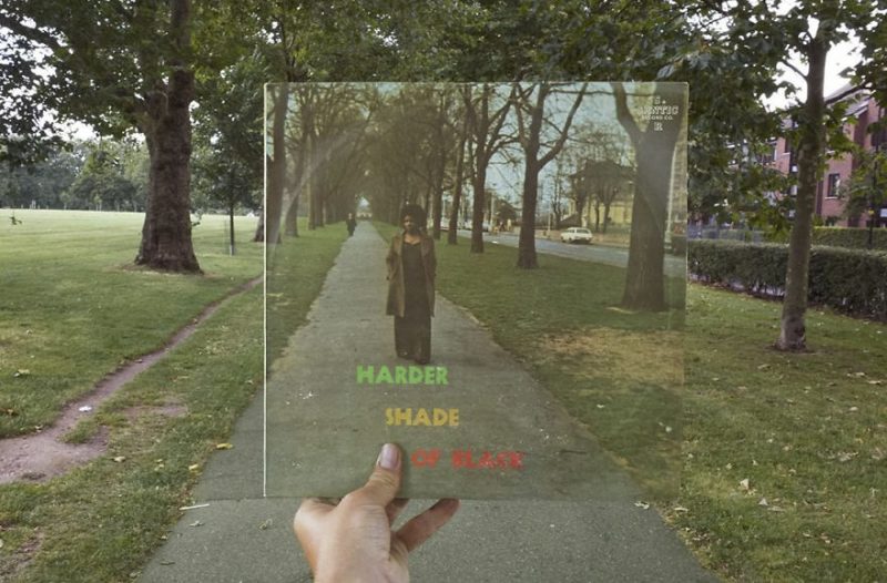 Vintage Reggae Albums Juxtaposed Decades Later on their Real Location ...