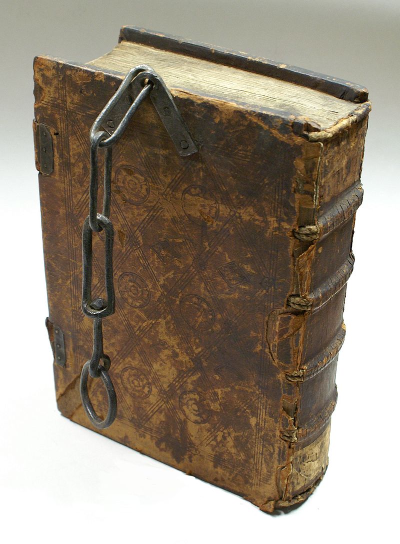 The Ancient Cathedral Library Where all the Books are Chained to the ...