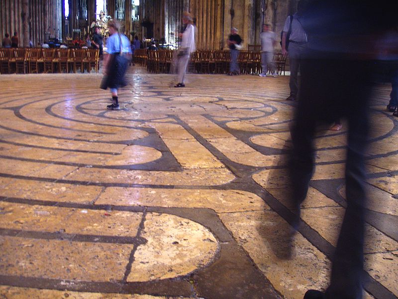 The Enigmatic Labyrinth on the Floor of one of Europe's Greatest Gothic ...