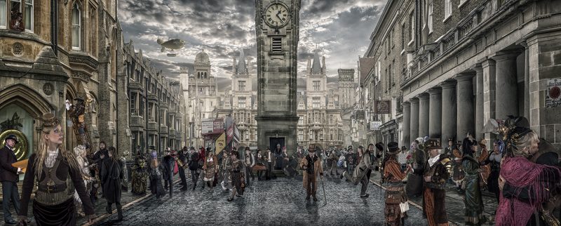 Steampunk Artist Depicts Victorian Elegance With 21st Century Twist ...