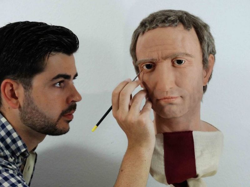 Hyper-Realistic Sculptures Portray Famous Faces of Roman Emperors ...