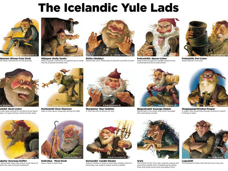 The Chilling Tale of Grýla - Iceland's Gruesome Christmas Witch | The ...