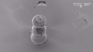 World's Tiniest Gingerbread House Created - Smaller than a Human Hair ...