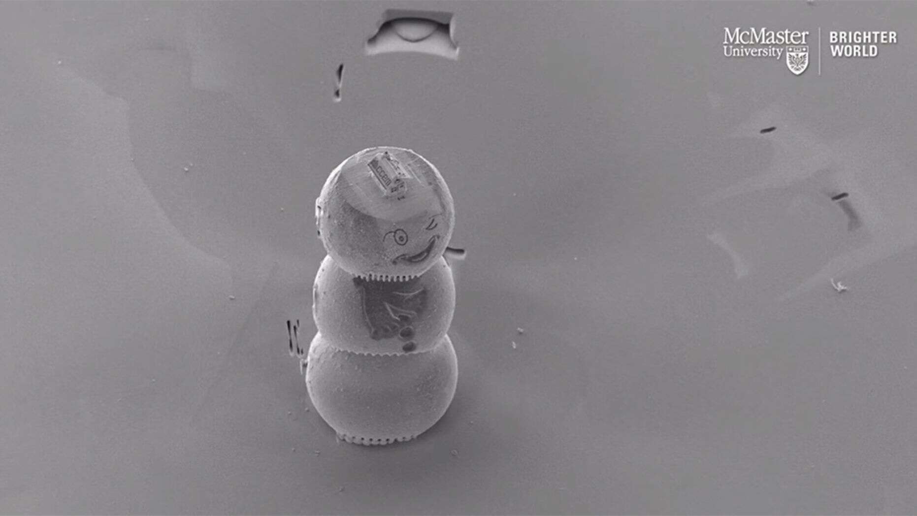 World's Tiniest Gingerbread House Created - Smaller than a Human Hair ...