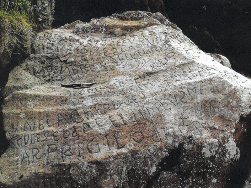 Team Deciphers Bizarre Centuries-old Inscription on this Boulder - Wins ...