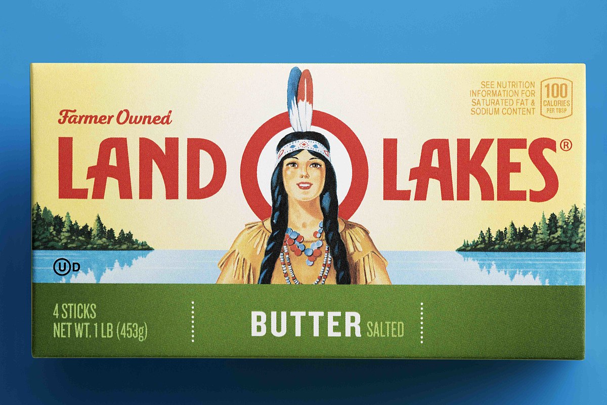 Land O'Lakes Butter Ditches Iconic Native American Logo after 100 Years ...