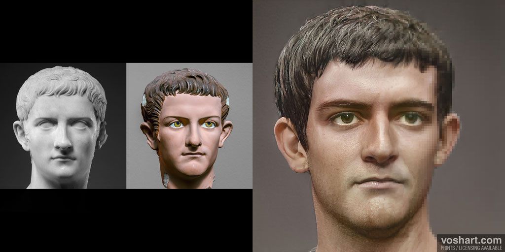 Artist Creates Stunning Photo-Realistic Images of Roman Emperors | The ...