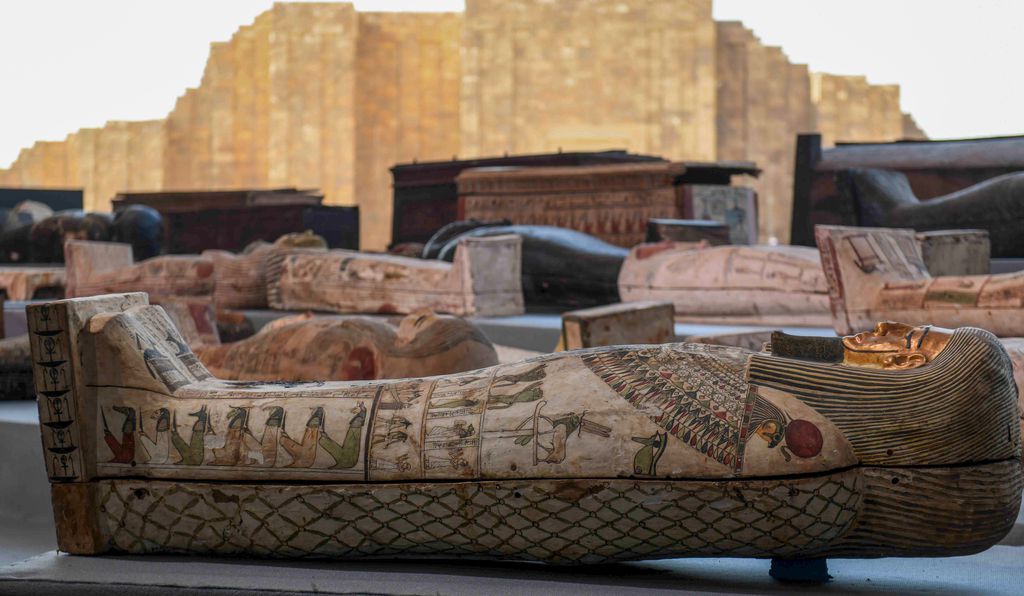 Nearly 100 Coffins Buried Over 2,500 Years Ago Discovered in Egypt ...