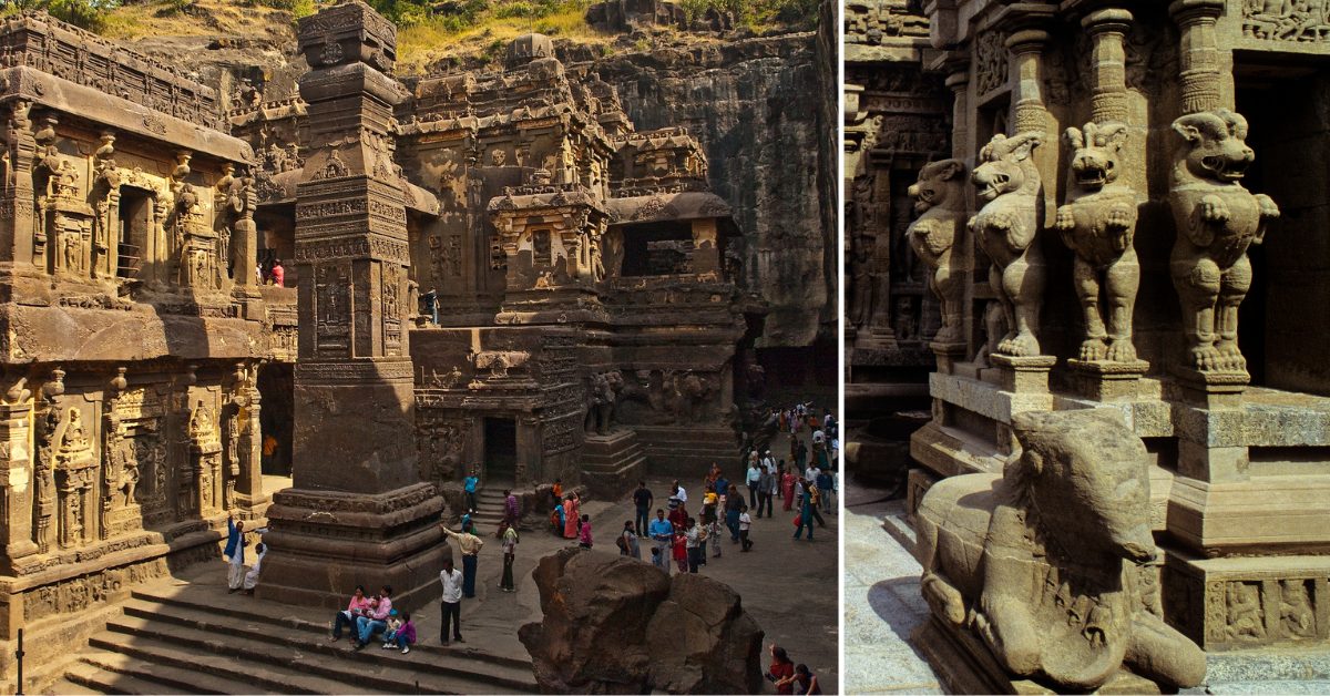 A Testament To Ingenuity, Kailasa Temple Is Carved From A Single Rock ...