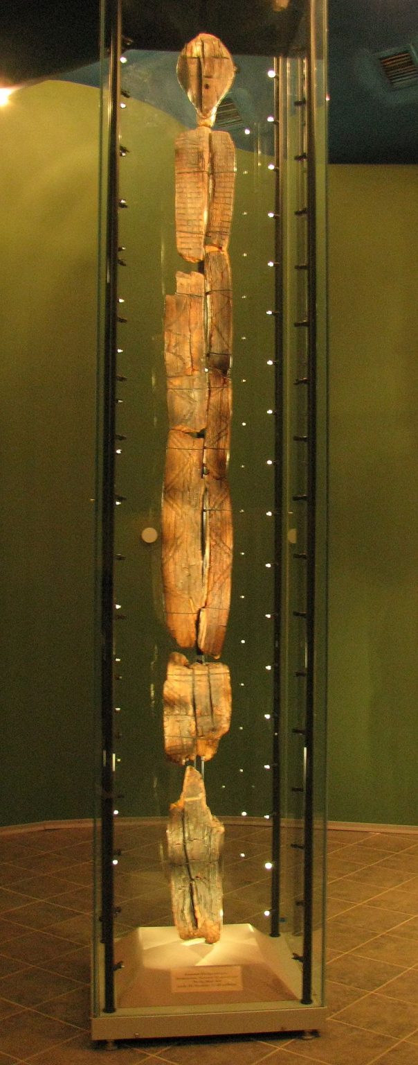 Prehistoric Wood Sculpture the Shigir Idol is Officially Older Than ...