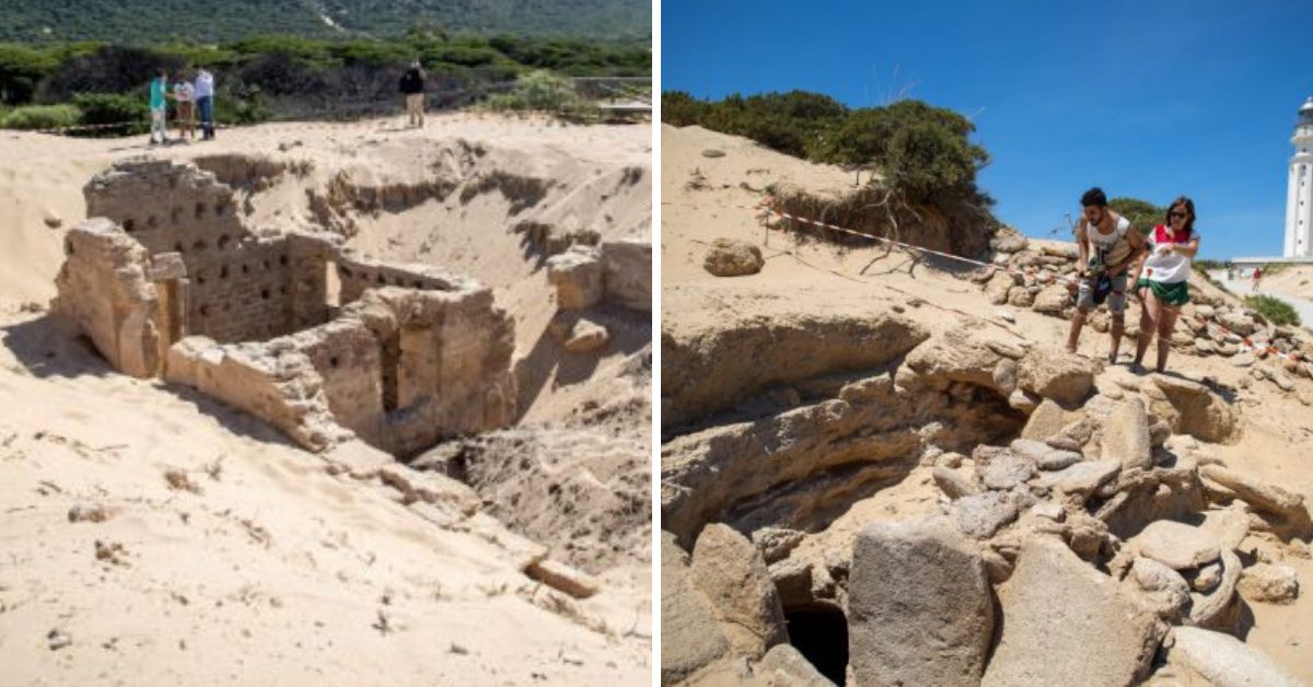 2,000-Year-Old Ancient Roman Baths Emerge From The Sands Of Spain | The ...