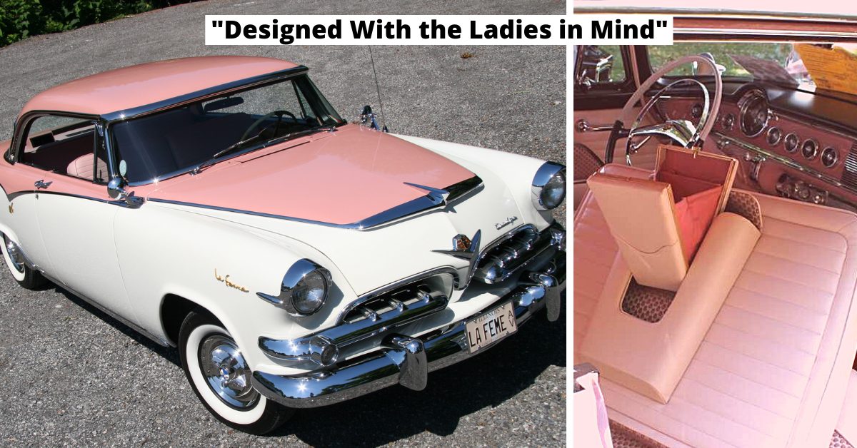 The Pink Car for Women in the 1950s | The Vintage News