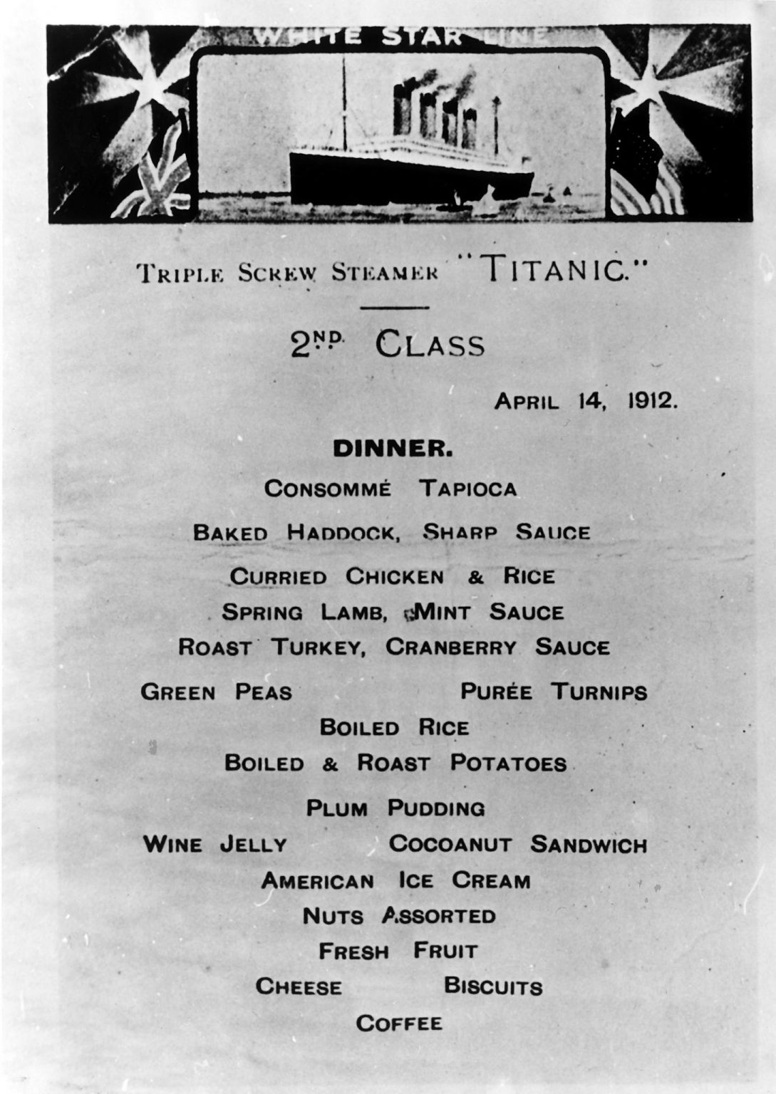 The Unbelievable Food That Was Served Aboard RMS Titanic | The Vintage News