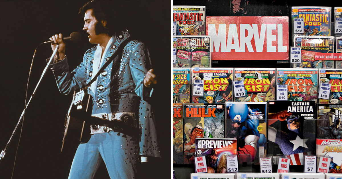 Elvis Presley Captain Marvel