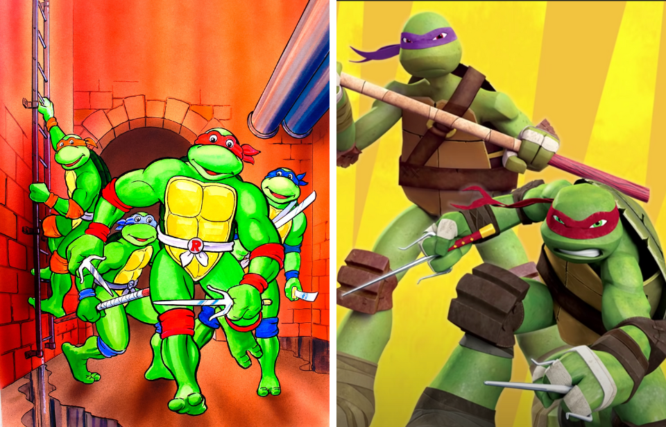 9 of Our Favorite Cartoon Characters, Pictured Then and Now | The ...
