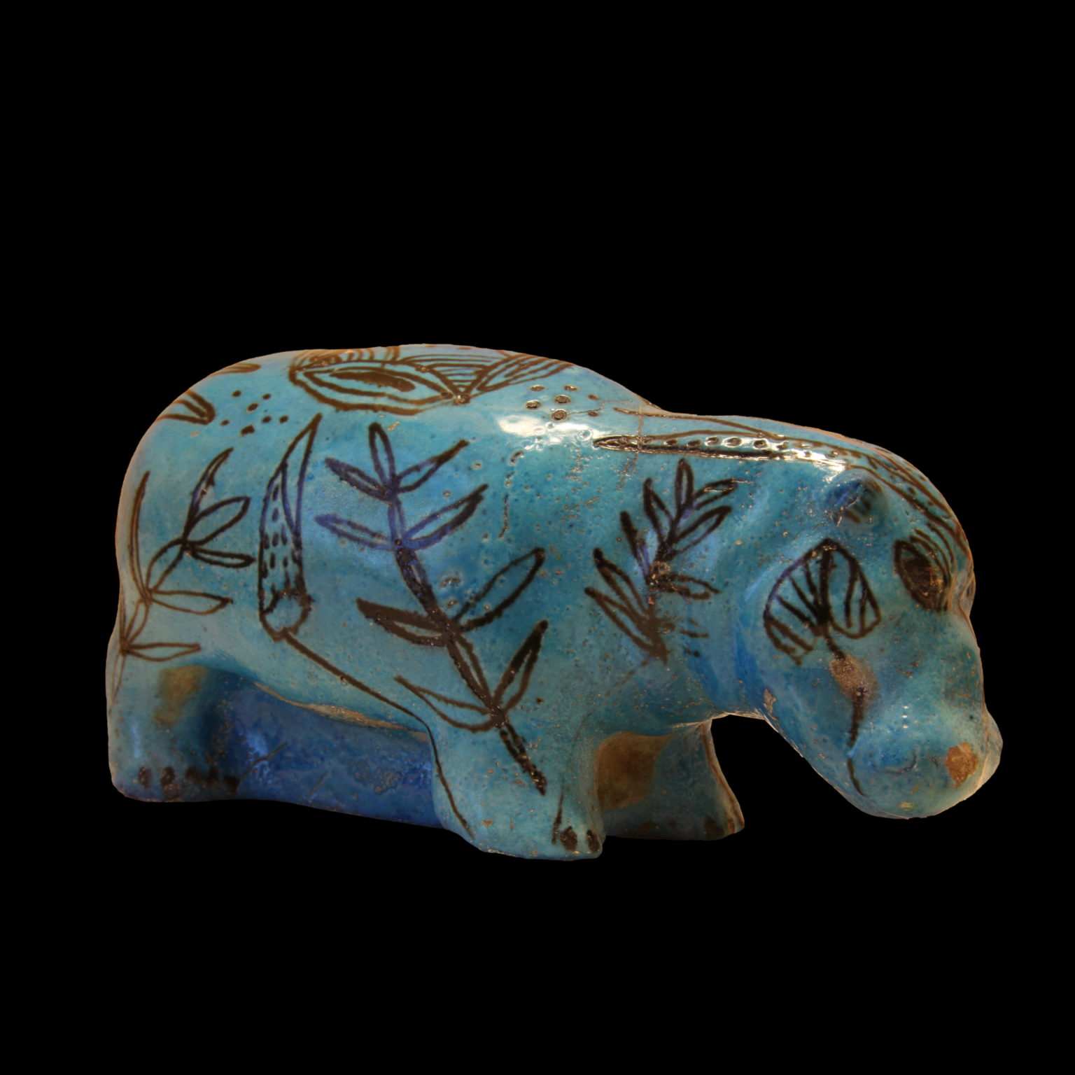 William and Other Blue Hippos Survived From Ancient Egypt | The Vintage ...