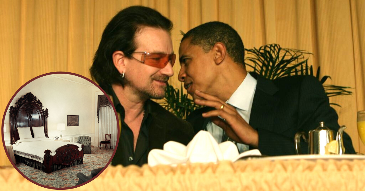 Bono Woke Up In the Lincoln Bedroom After Boozing It Up At the White ...