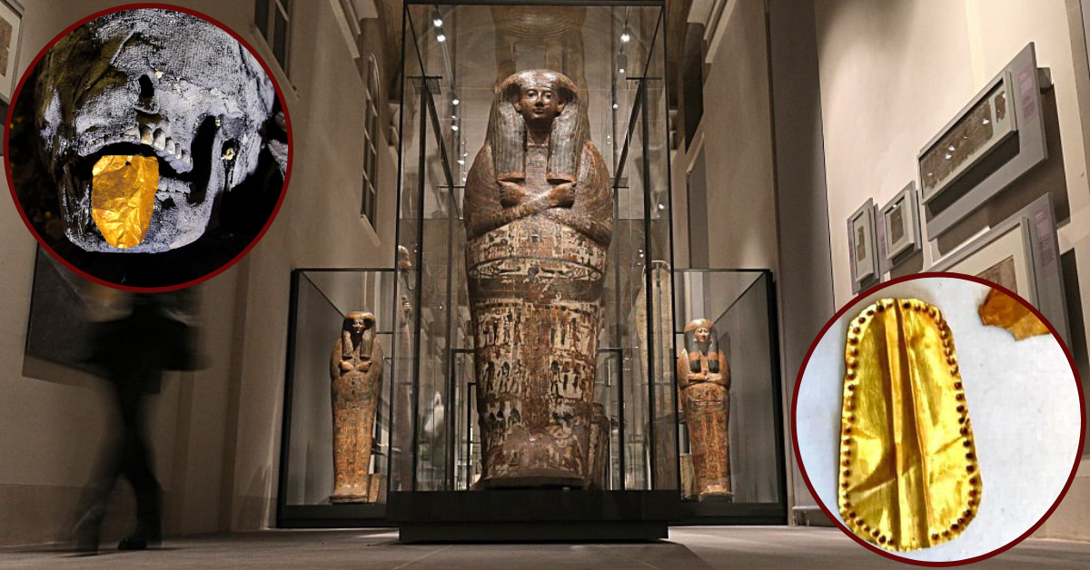 Mummies with Gold Tongues Unearthed at Ancient Egyptian Cemetery | The ...