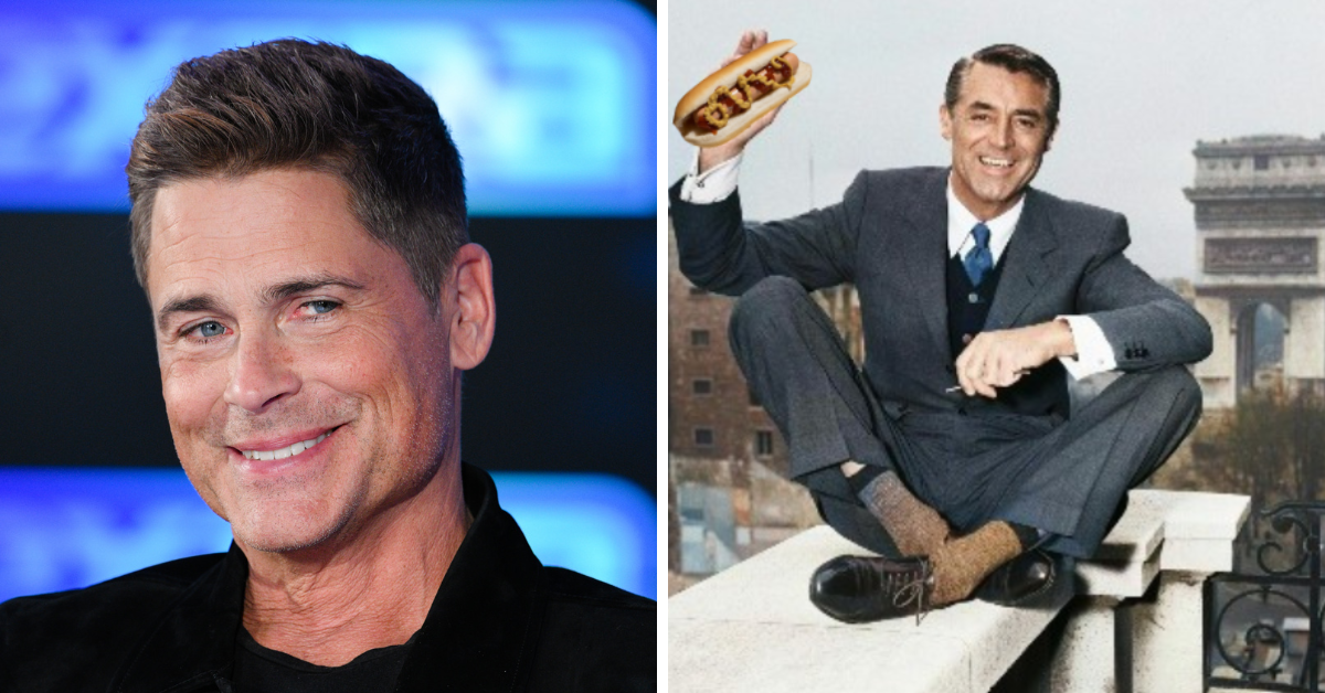 Cary Grant Once Advised Rob Lowe to Never Eat a Hotdog in Public | The ...