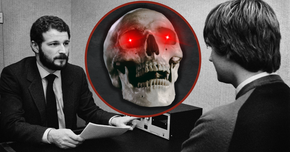 This 1920s Skeleton Was Designed to Scare Criminals Into Confessing ...