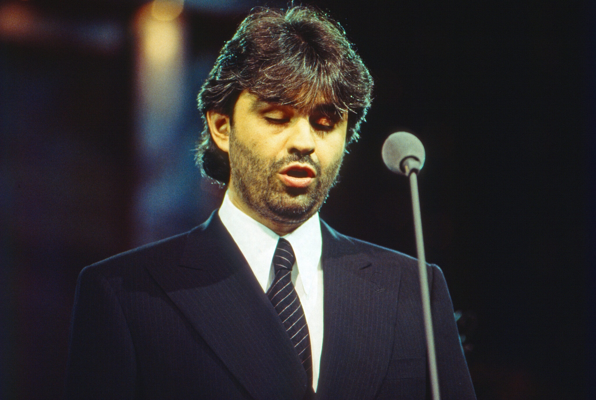Andrea Bocelli Remembers the Accident That Left Him Blind | The Vintage ...