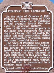 October 8th, 1871: The Peshtigo Fire Becomes America's Deadliest ...